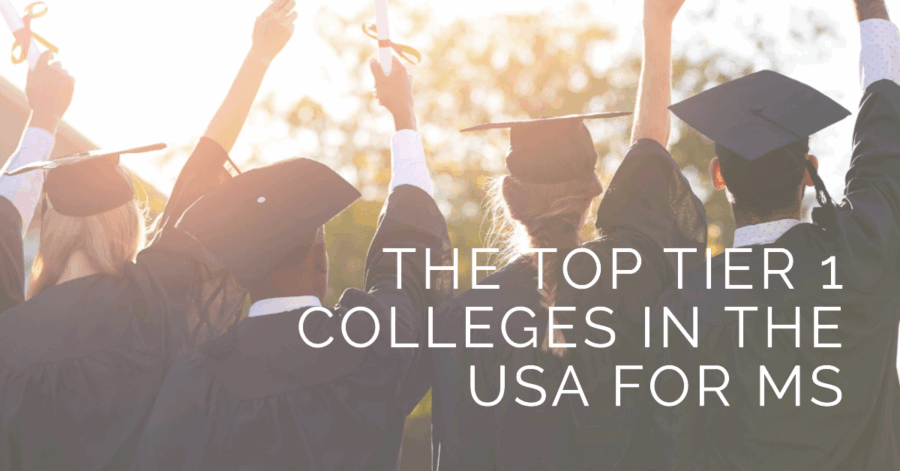 Tier 1 Universities In The USA For MS // Ambitio