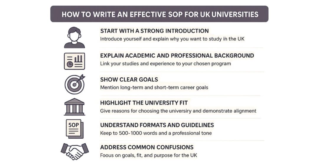 SOP For UK Universities: A Complete Guide For Indian Students // Ambitio
