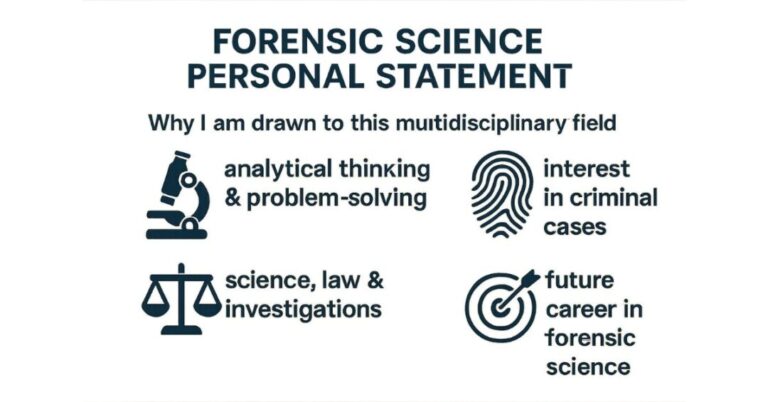 How To Write Criminology & Forensic Science Personal Statement Examples ...